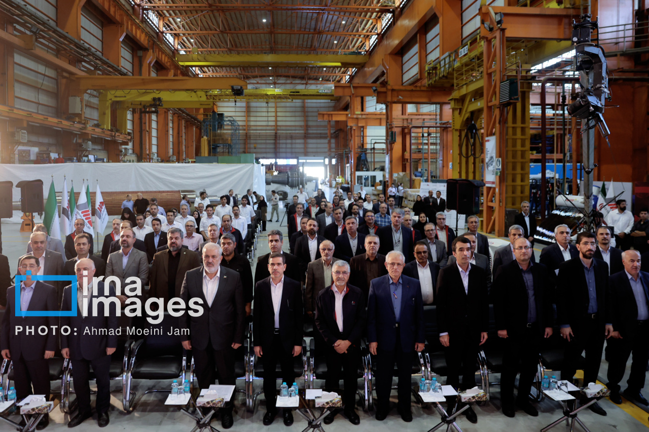 IRNA English - Iran unveils first advanced F-class gas turbine