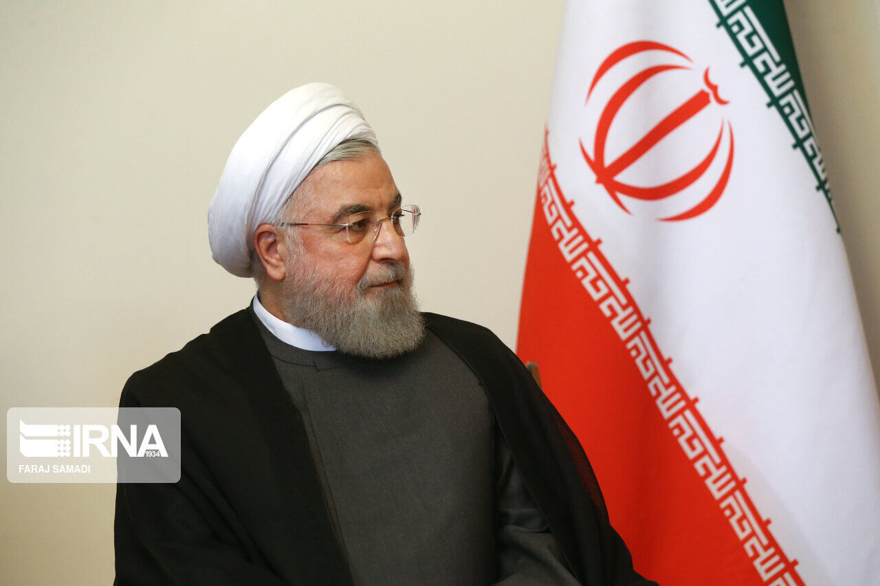 President Rouhani arrives in Tehran from Yerevan - IRNA English