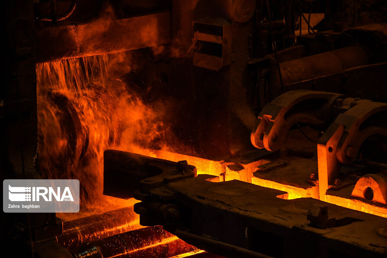 Iran’s steel ingot production exceeds 2.3m tons - IRNA English