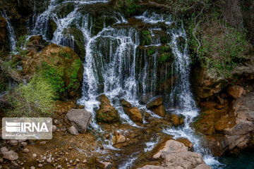 IRNA English - Shevi Waterfall in Dezfoul, southwestern Iran
