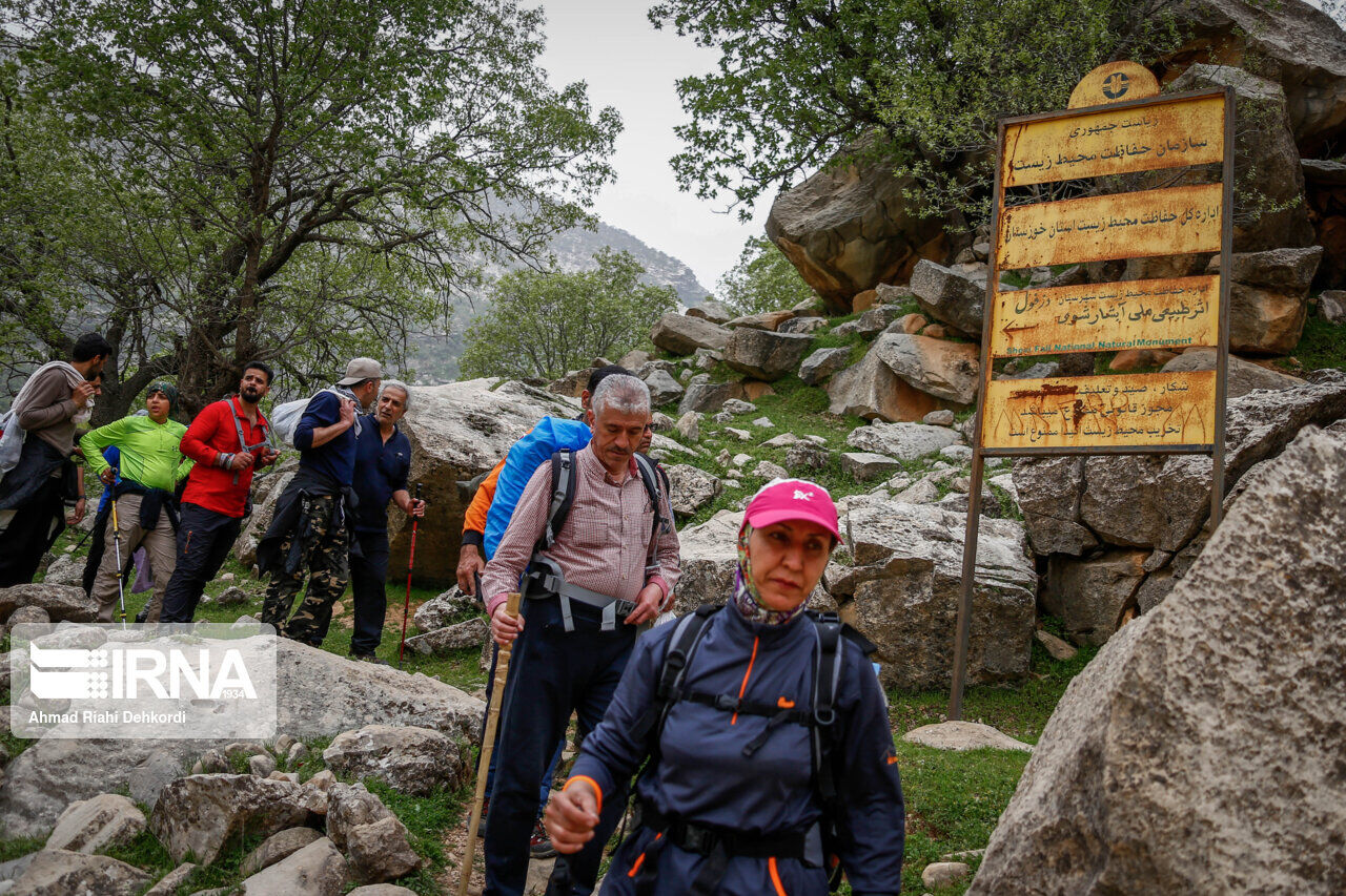 IRNA English - Shevi Waterfall in Dezfoul, southwestern Iran