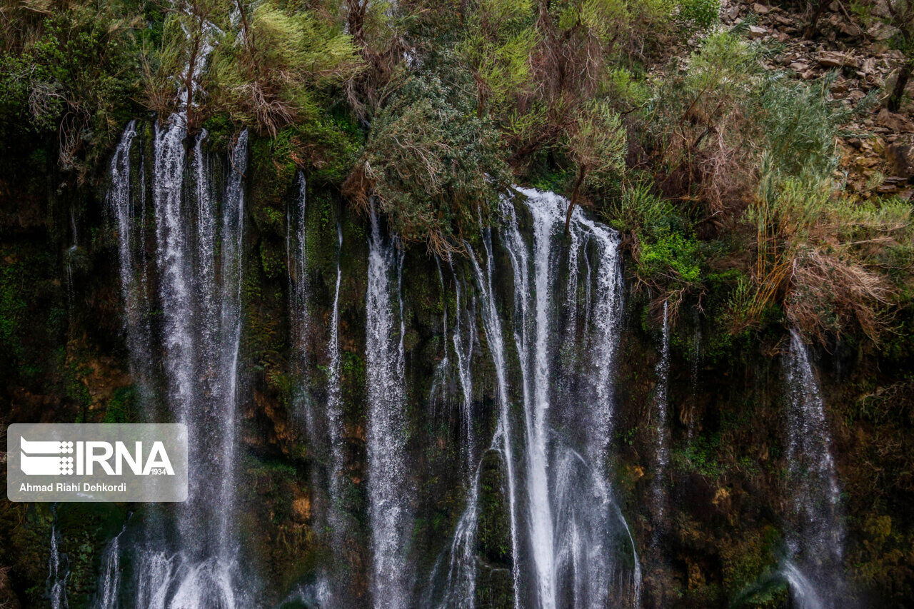 IRNA English - Shevi Waterfall in Dezfoul, southwestern Iran