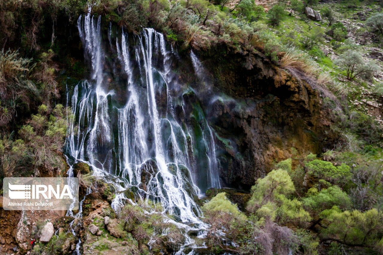IRNA English - Shevi Waterfall in Dezfoul, southwestern Iran