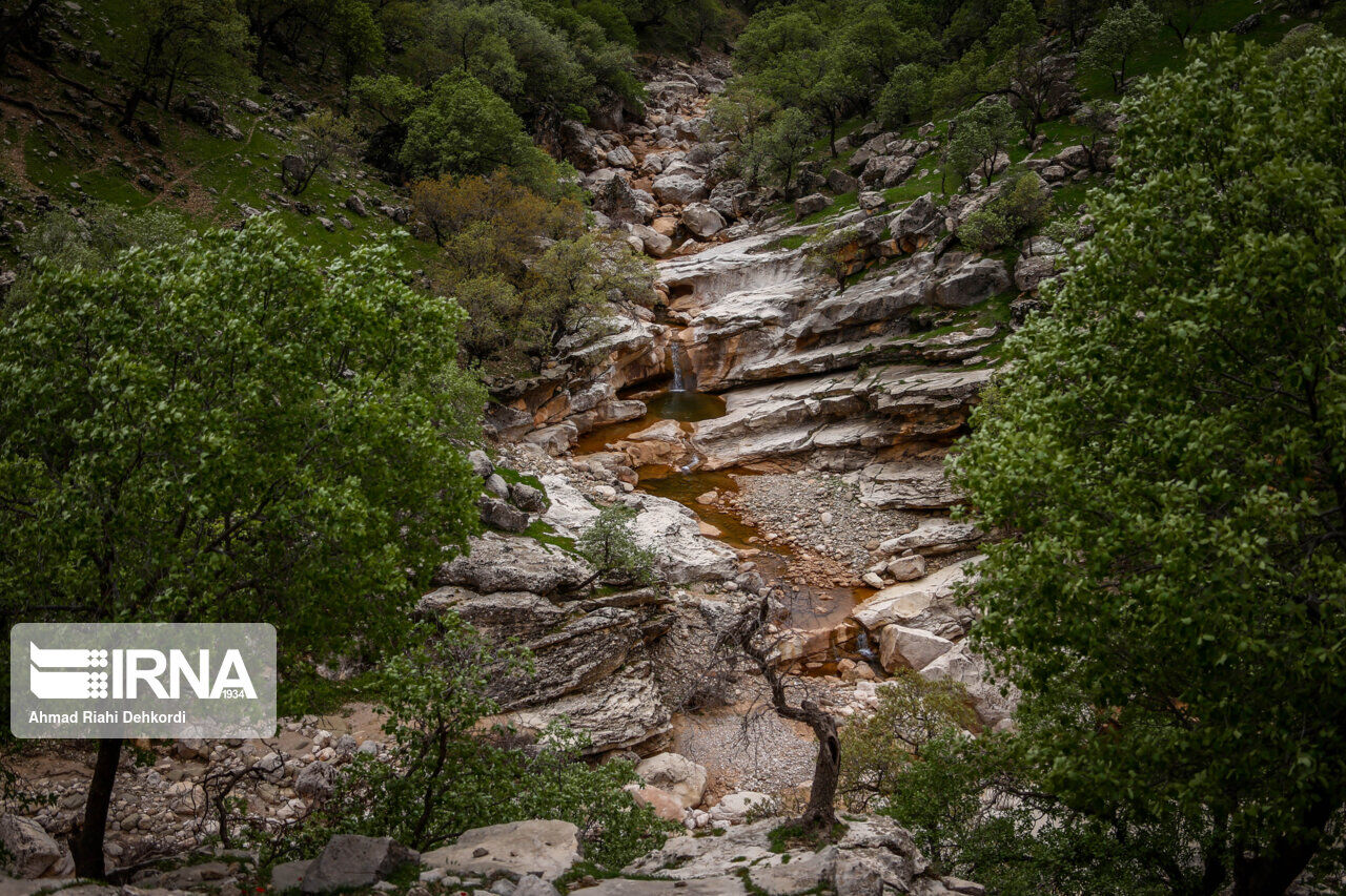 IRNA English - Shevi Waterfall in Dezfoul, southwestern Iran