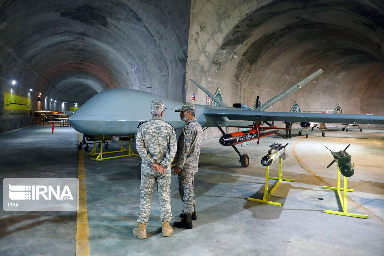 IRNA English - Strategic UAV Base 313 of Iranian Army