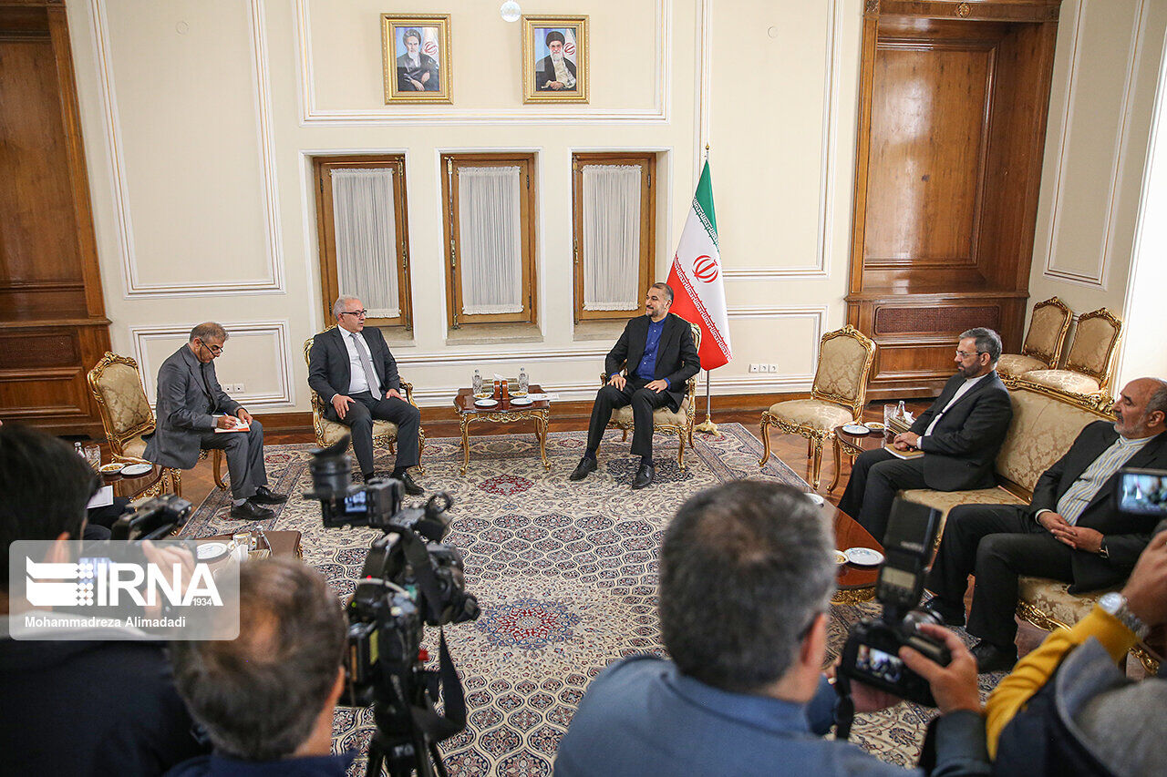 IRNA English - Meeting of Iran’s Amirabdollahian with Armenian deputy FM