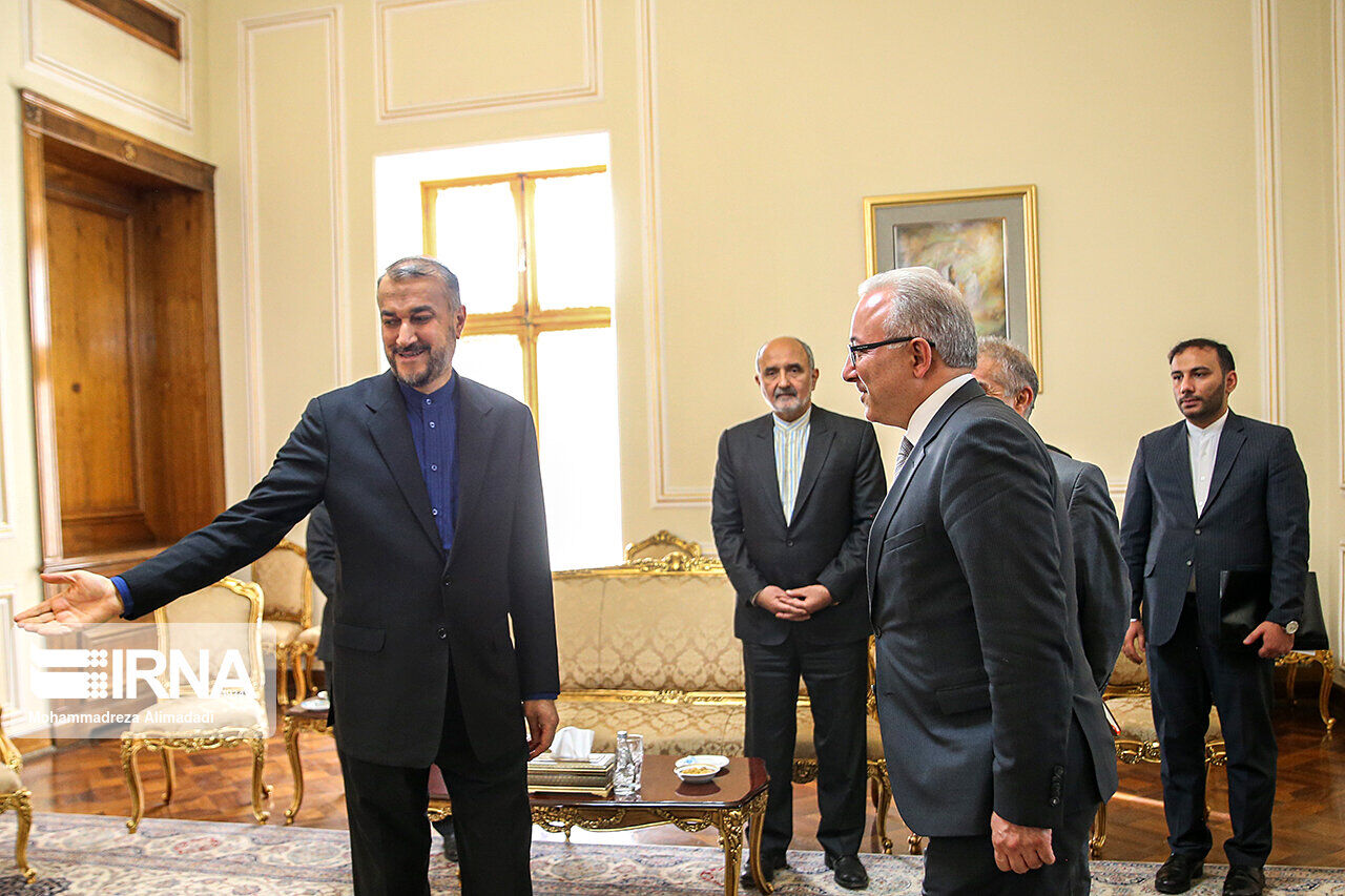IRNA English - Meeting of Iran’s Amirabdollahian with Armenian deputy FM