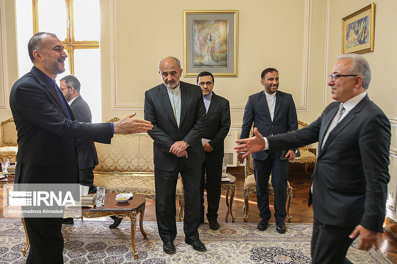 IRNA English - Meeting of Iran’s Amirabdollahian with Armenian deputy FM