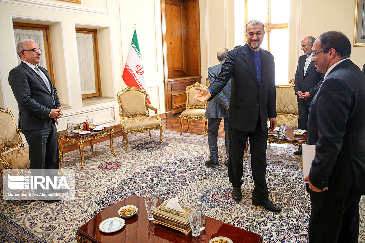 IRNA English - Meeting of Iran’s Amirabdollahian with Armenian deputy FM