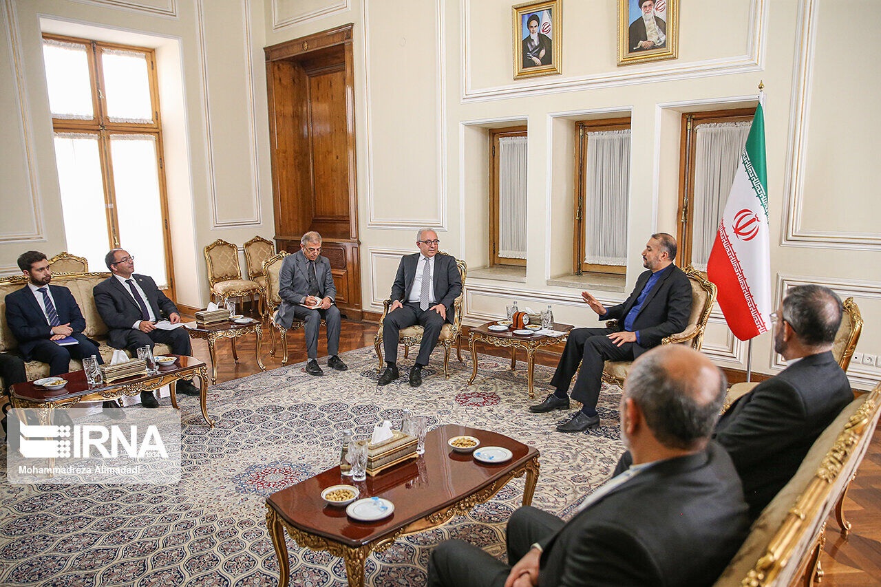 IRNA English - Meeting of Iran’s Amirabdollahian with Armenian deputy FM