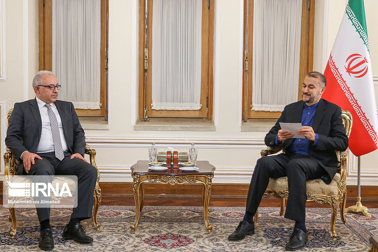 IRNA English - Meeting of Iran’s Amirabdollahian with Armenian deputy FM