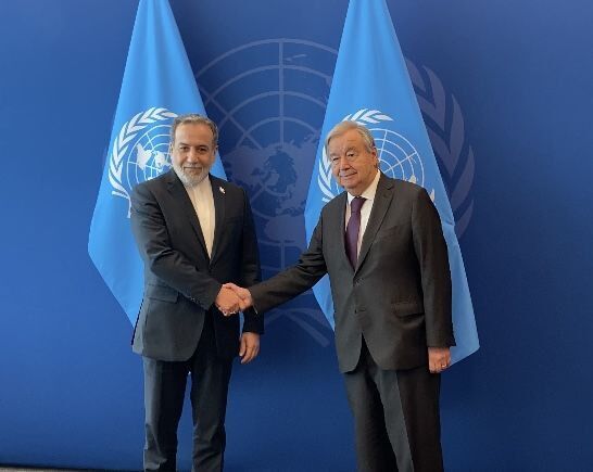 Araghchi meets UN chief in New York - IRNA English