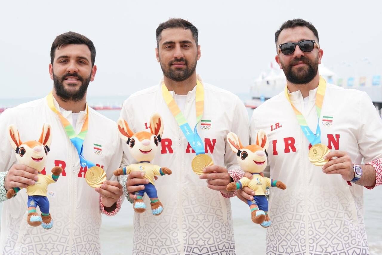Iran’s national beach water polo team crowns Asian Beach Games champion ...