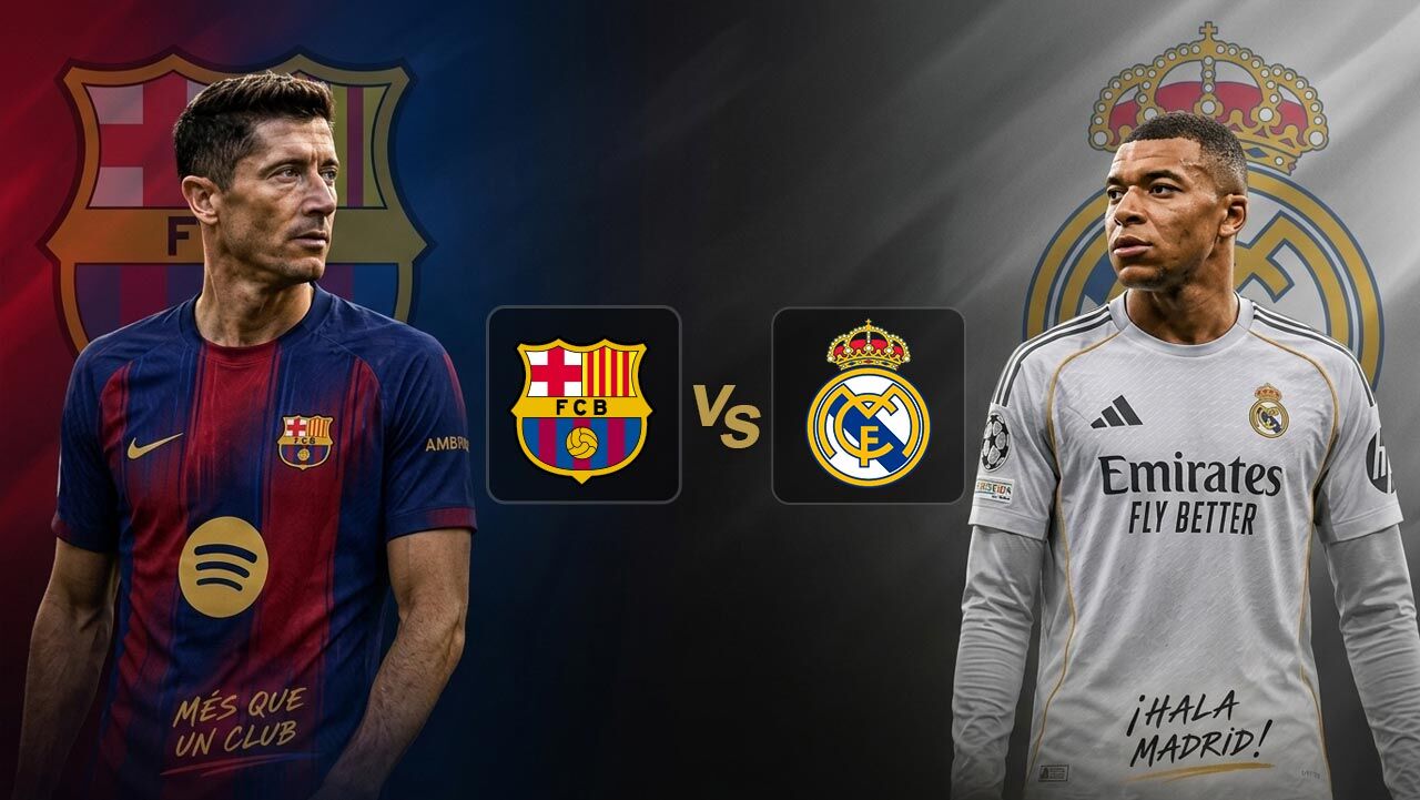 Le Clasico du titre : FC Barcelone - Real Madrid (Chaîne, heure, compos ...