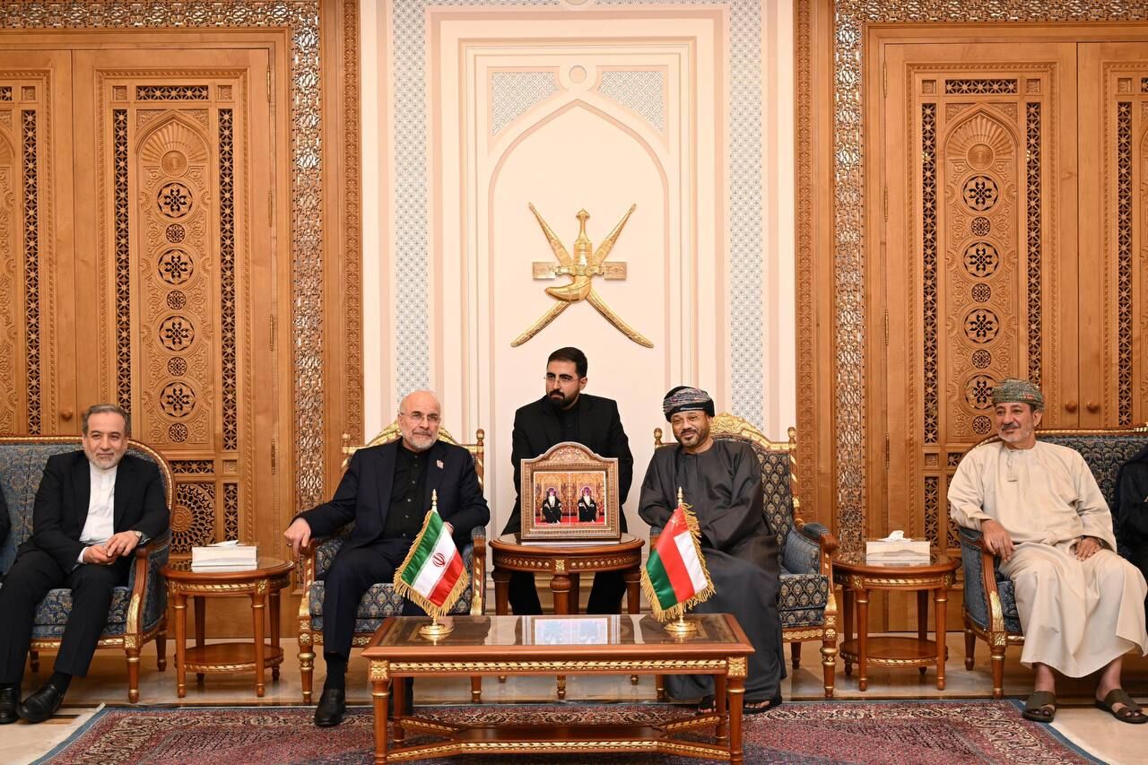Omani FM welcomes Ghalibaf-led Iranian delegation in Muscat - IRNA English