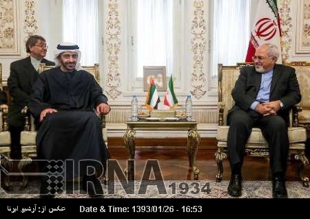 Iran, UAE foreign ministers study ways for enhanced ties - IRNA English