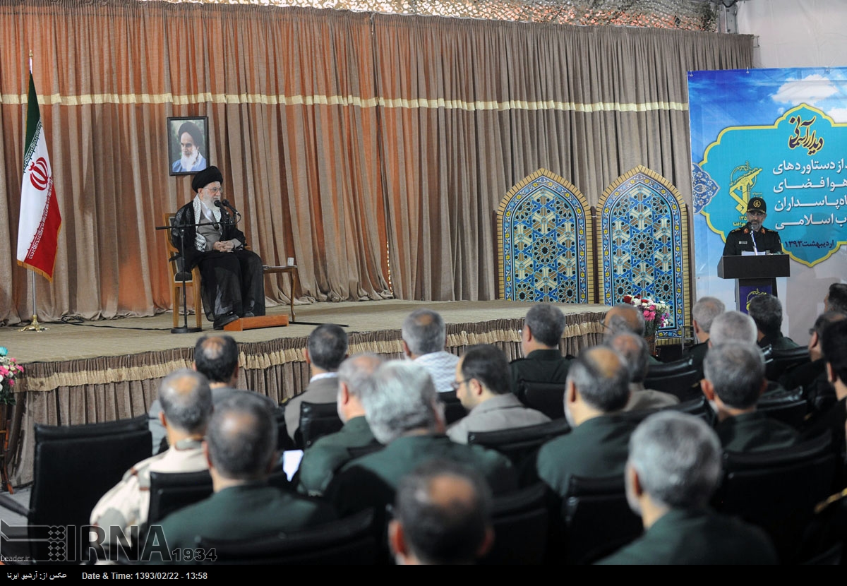 Supreme Leader Visits exhibition on achievements of the Aerospace Force ...