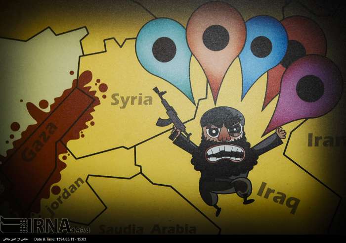 IRNA English - ISIS Cartoon and Caricature Exhibition