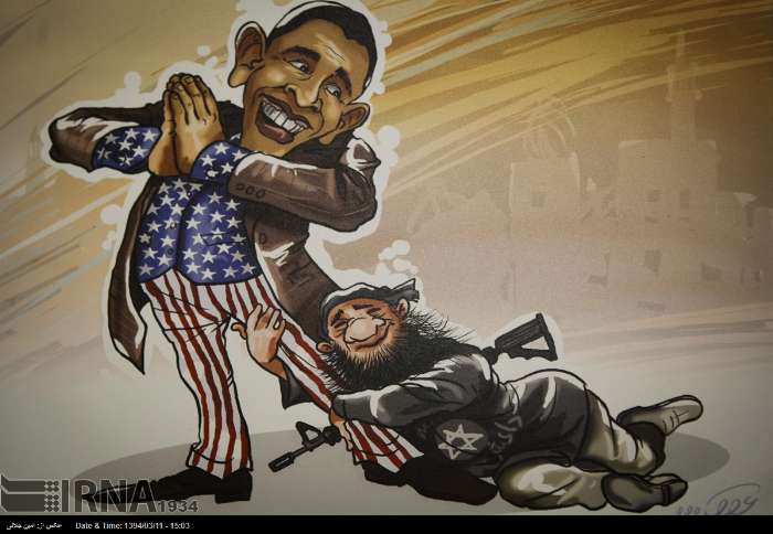 IRNA English - ISIS Cartoon and Caricature Exhibition