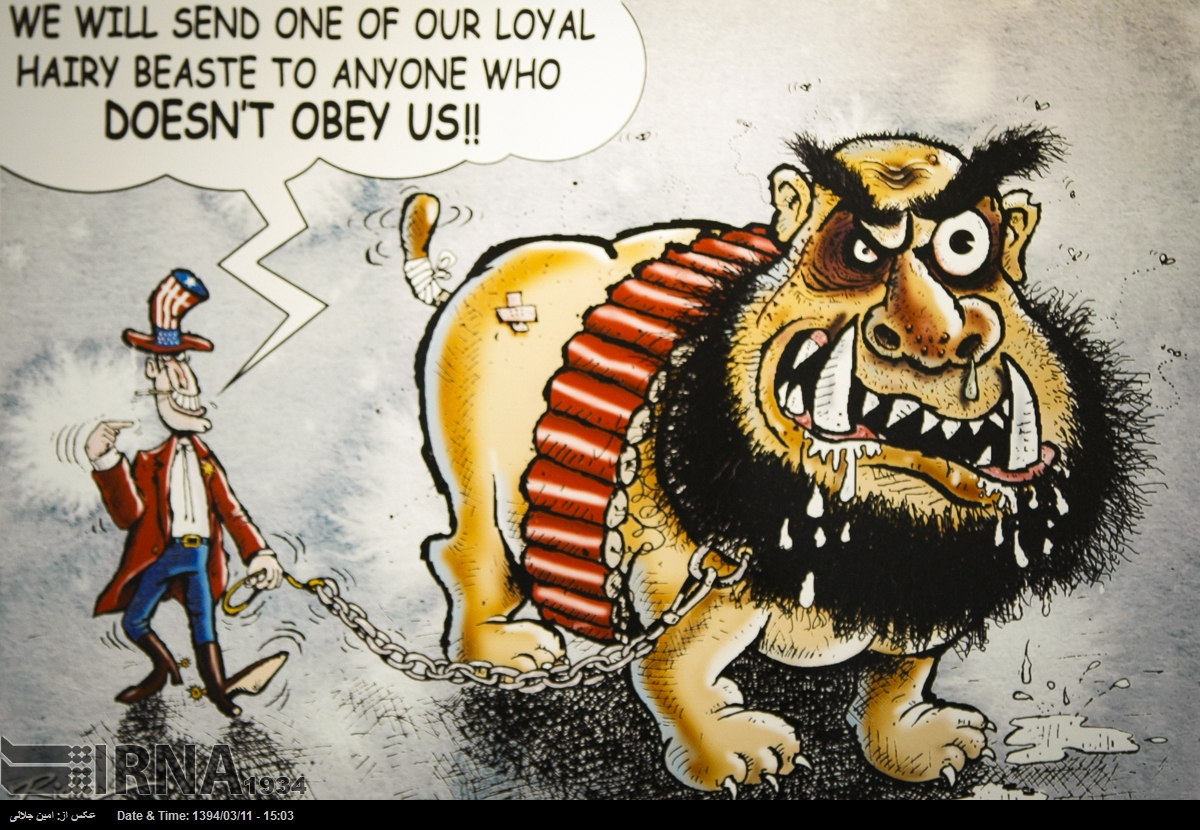 IRNA English - ISIS Cartoon and Caricature Exhibition