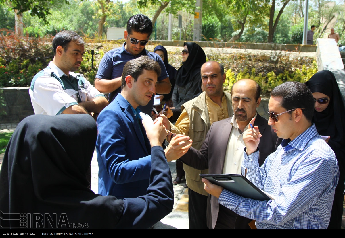 بازدید از طرح های عمرانی شهرداری منطقه یک همدان - ایرنا