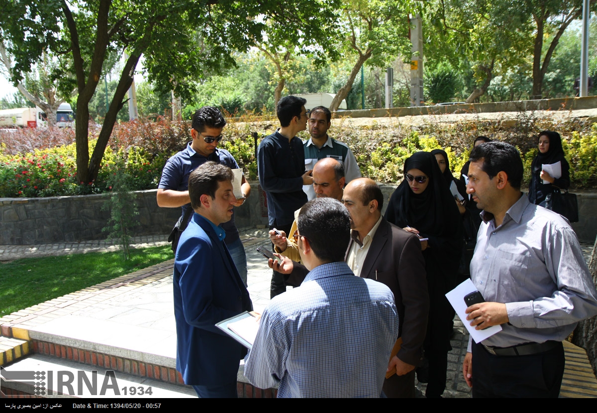 بازدید از طرح های عمرانی شهرداری منطقه یک همدان - ایرنا