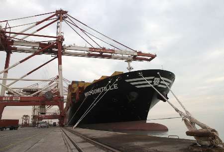 World’s big containers dock at Rajaie Port again - IRNA English