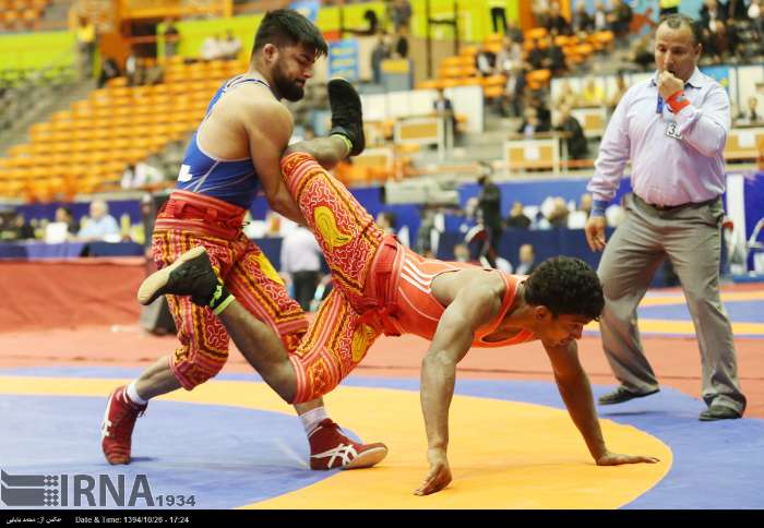 IRNA English - Second day of International Takhti Wrestling Championship
