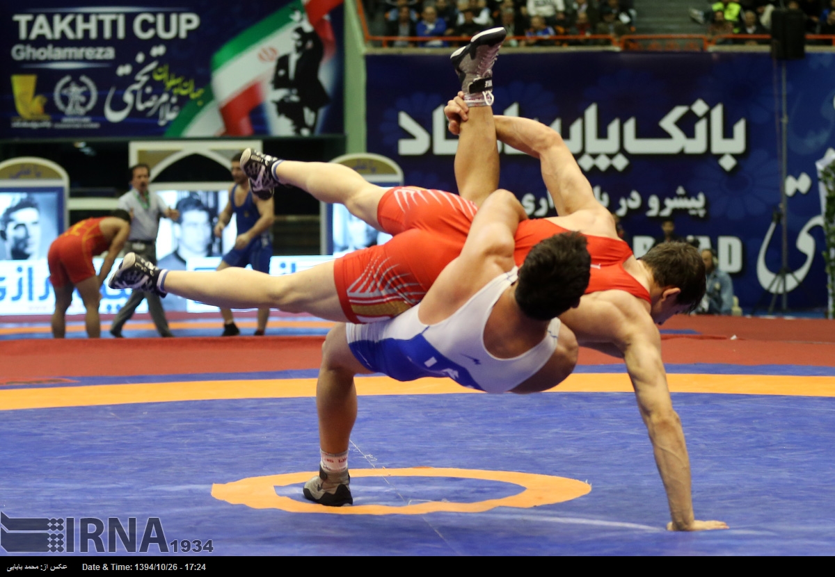 IRNA English - Second day of International Takhti Wrestling Championship