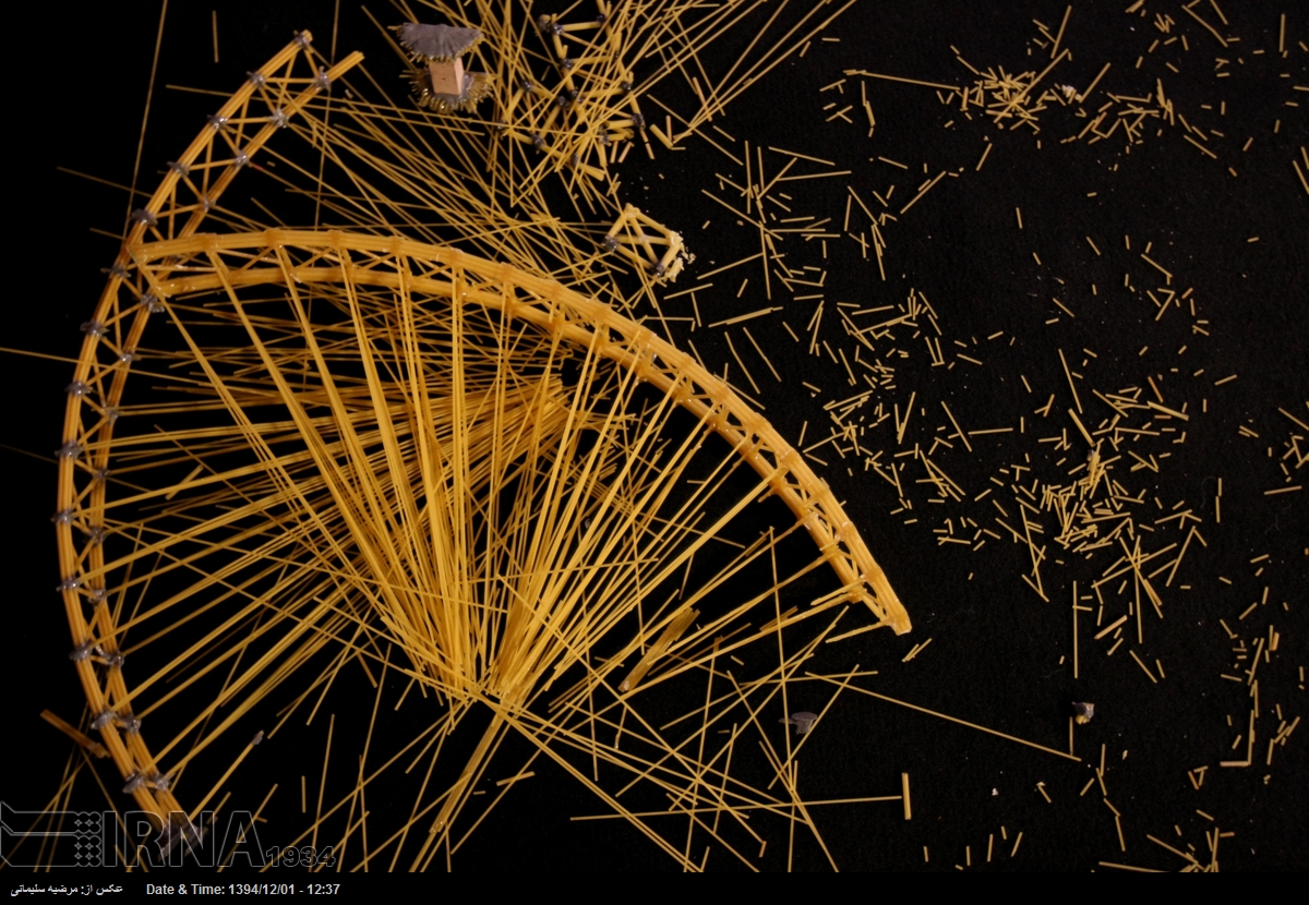 IRNA English - Third spaghetti structures competitions