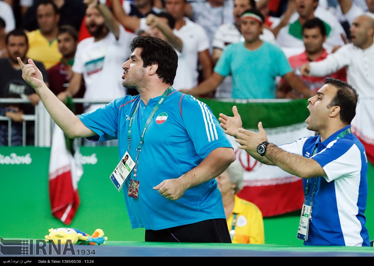 IRNA English - Iranian freestyle wrestler wins gold medal in Olympics