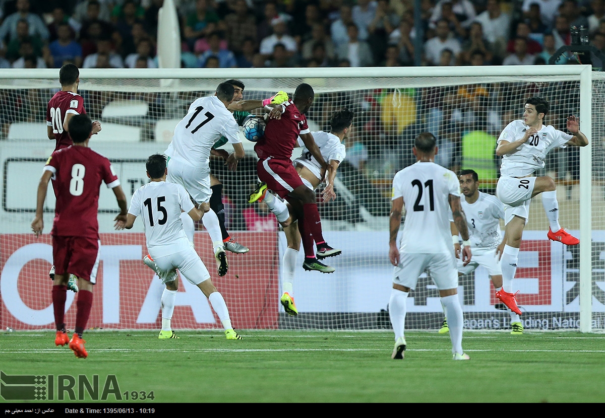 IRNA English - Iran defeats Qatar 2-0 at World Cup Qualification