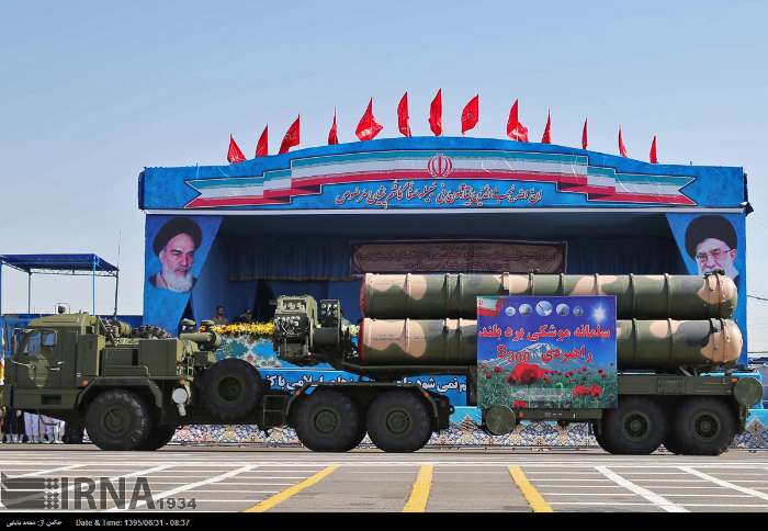 Iran displays S-300 missiles during Sacred Defense Week ceremonies ...