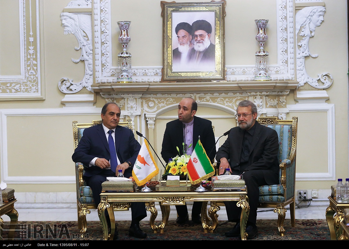 IRNA English - Iranian, Cypriot parliament speakers attend joint press ...