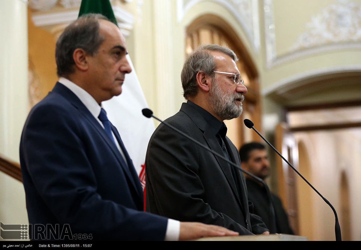 IRNA English - Iranian, Cypriot parliament speakers attend joint press ...