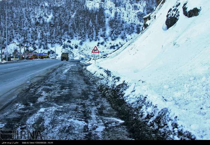 IRNA English - Snow covers several Iranian cities