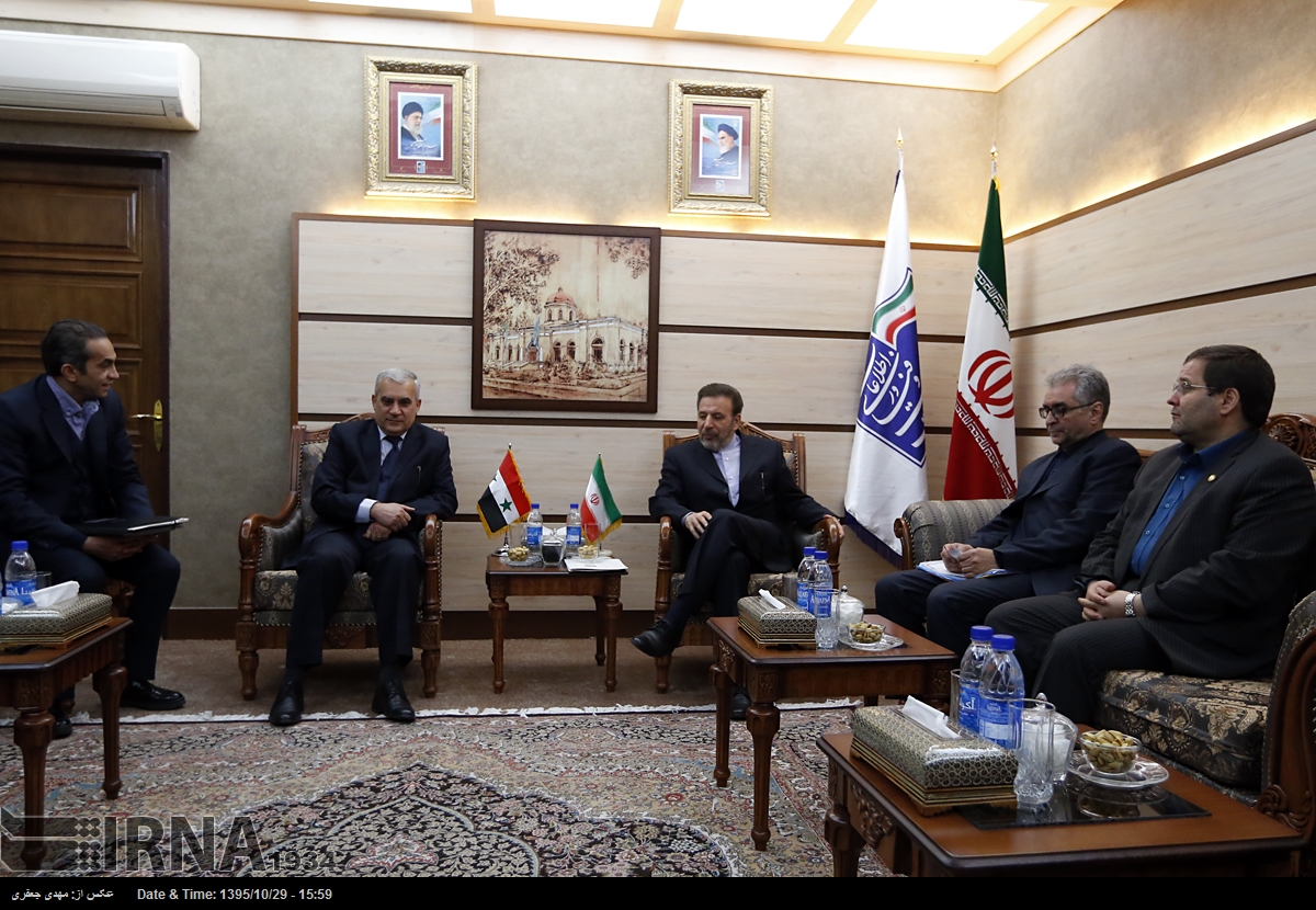 IRNA English - Iranian, Syrian communications ministers meeting in Tehran