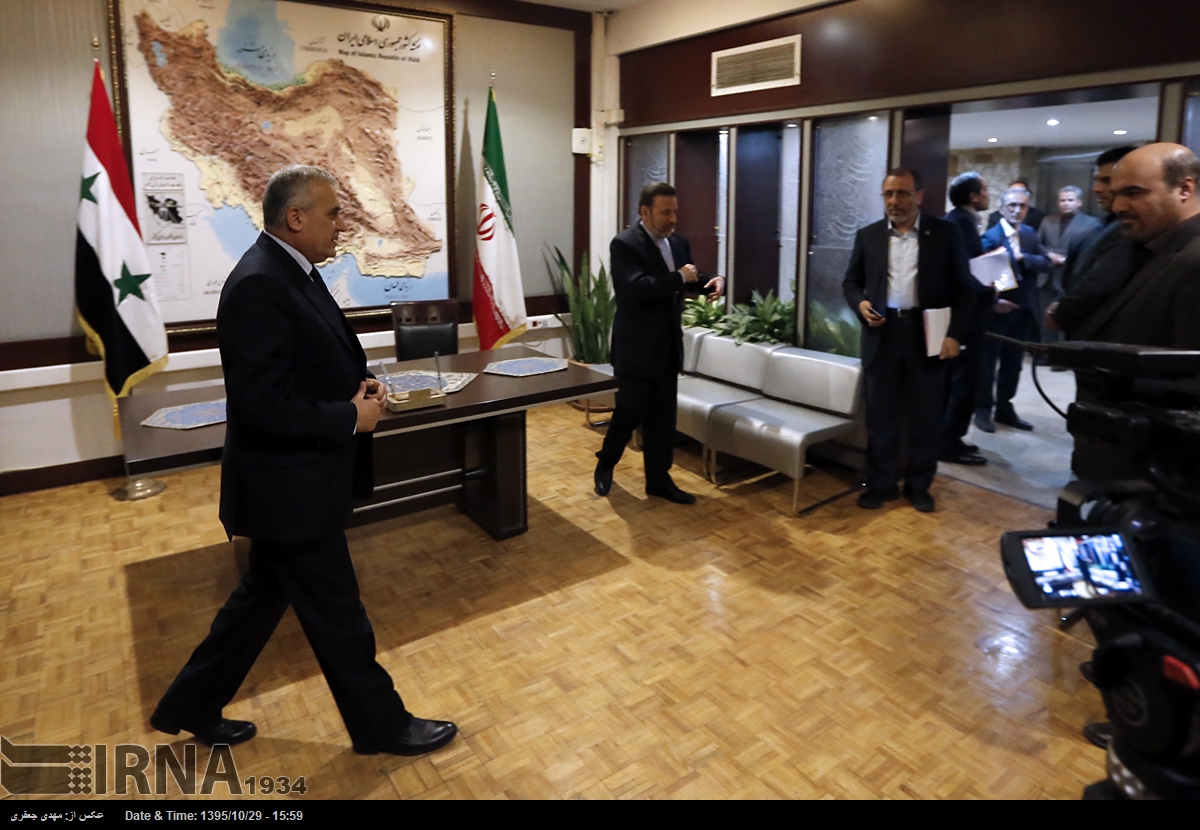 IRNA English - Iranian, Syrian communications ministers meeting in Tehran