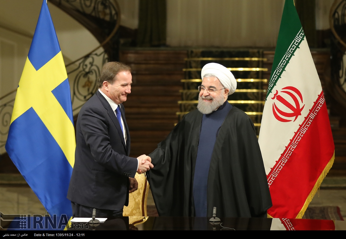 IRNA English - Iran, Sweden signing 5 cooperation documents