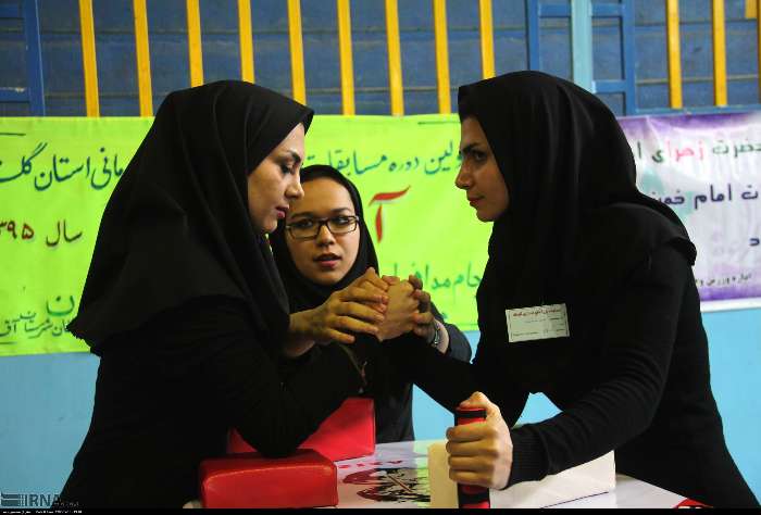 ایرنا - رقابت های مچ اندازی بانوان قهرمانی استان گلستان