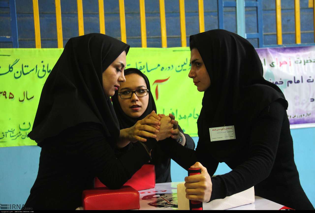 ایرنا - رقابت های مچ اندازی بانوان قهرمانی استان گلستان