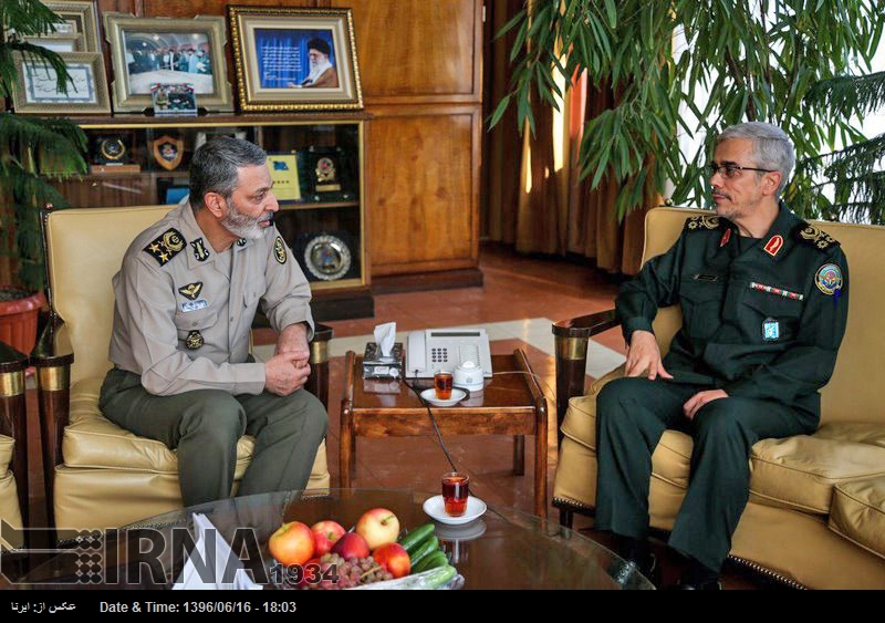 Top general: Armed forces moving in path of Iran's defense shield ...