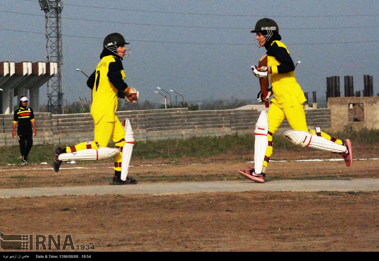 IRNA English - Women's cricket competition in northern Iran
