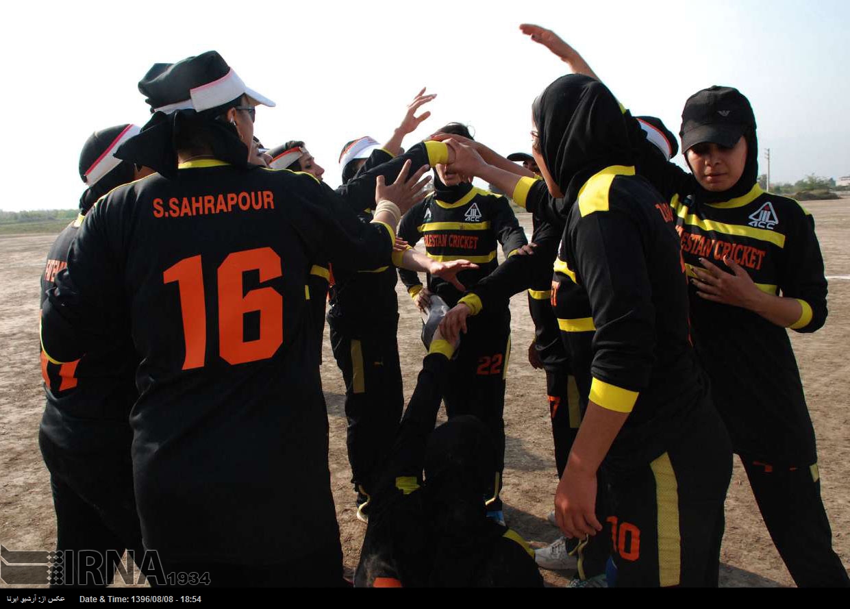 IRNA English - Women's cricket competition in northern Iran