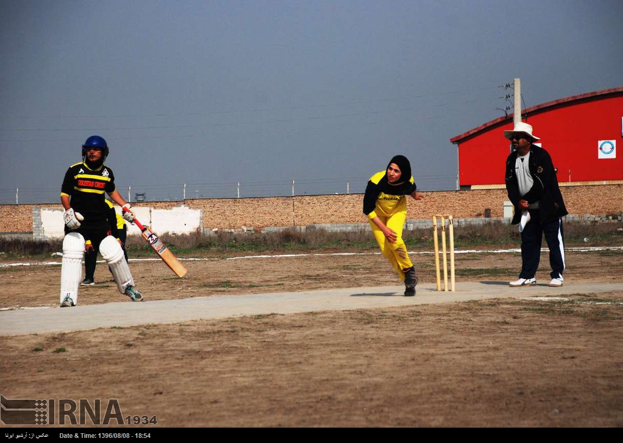 IRNA English - Women's cricket competition in northern Iran