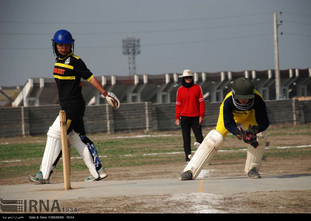 IRNA English - Women's cricket competition in northern Iran