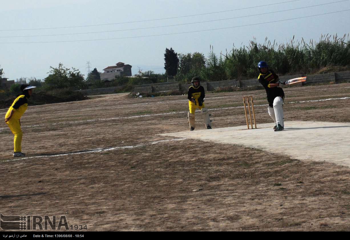 IRNA English - Women's cricket competition in northern Iran