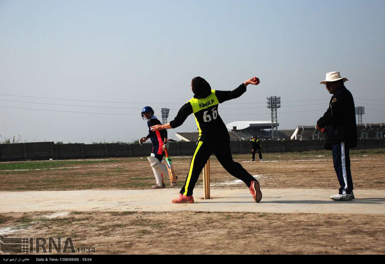 IRNA English - Women's cricket competition in northern Iran