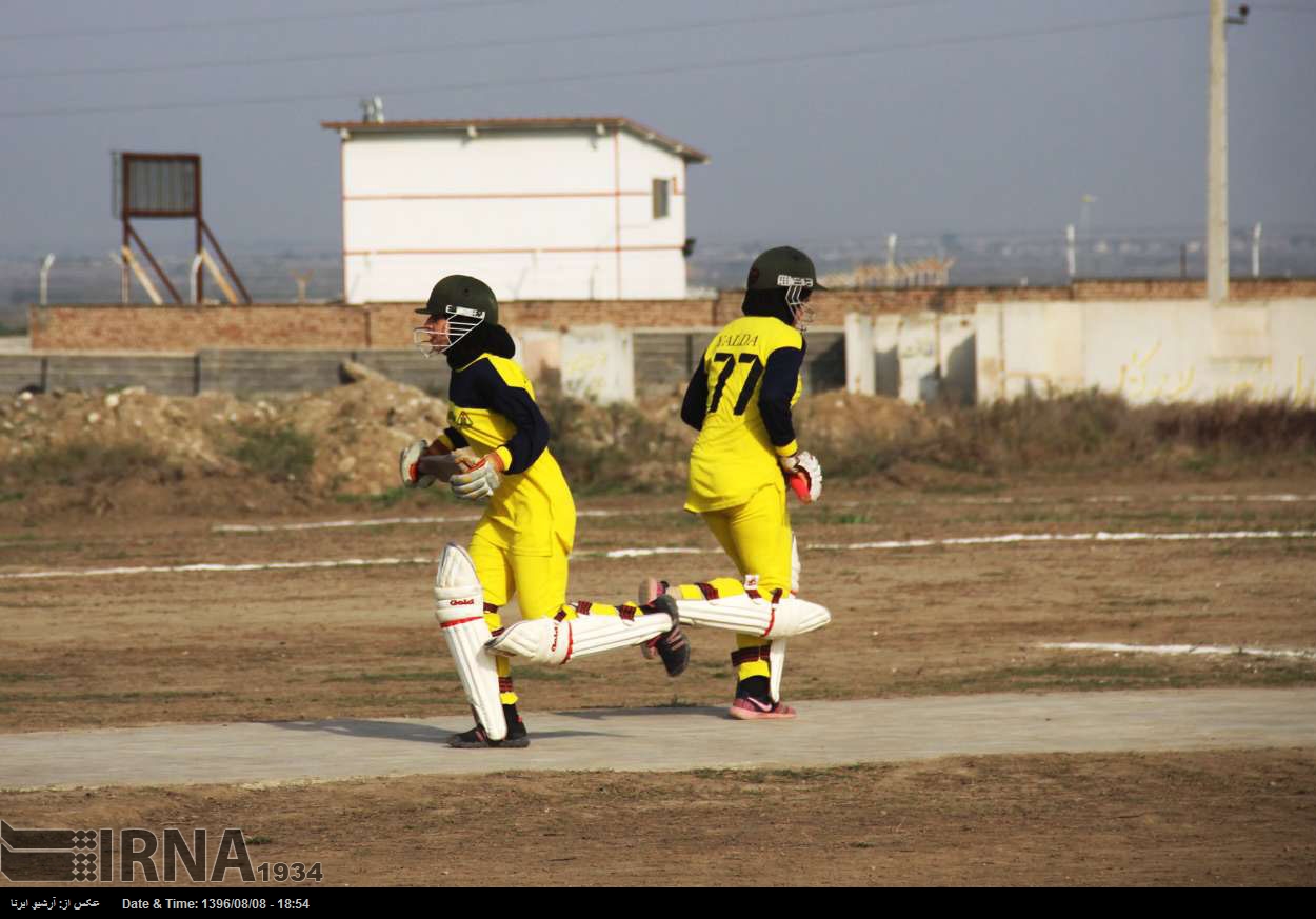 IRNA English - Women's cricket competition in northern Iran