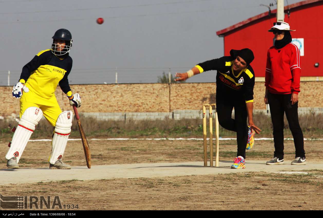 IRNA English - Women's cricket competition in northern Iran